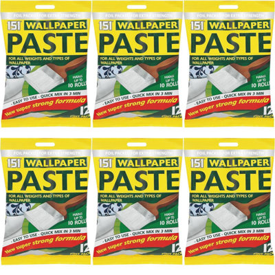 151 Wallpaper Paste 12 Pint Pack (0100/00008A) (Pack of 6)
