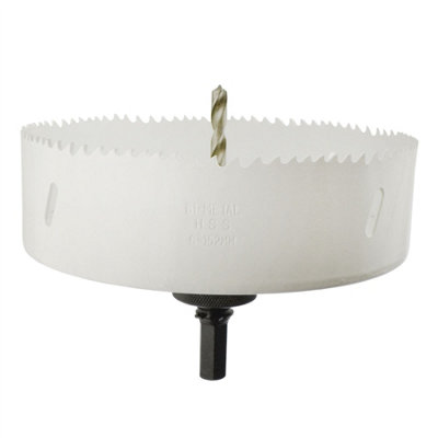 152mm HSS Hole Saw Holesaw Bi-Metal Blade Cutter Drill And Drill ...