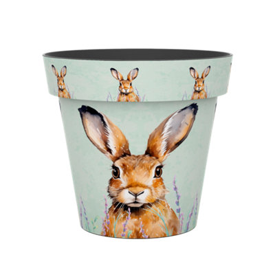 15cm Indoor Outdoor Zest Pot Hare