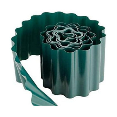 15cm X 9m Garden Lawn Edging Border Plastic Edger Roll For Lawns ...