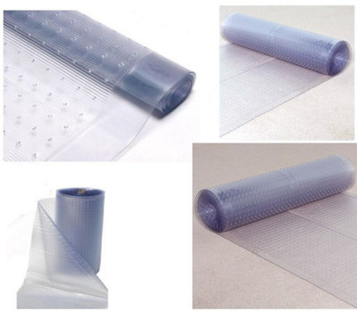 15ft x 27in Vinyl Carpet Protector Heavy Duty Waterproof Non Slip ...
