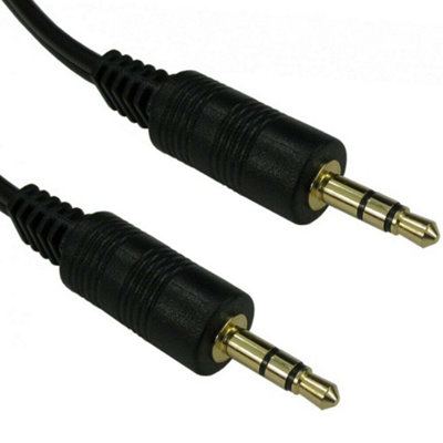 15m 3.5mm Jack Plug to Male Long Headphone Cable Lead AUX Audio iPod ...