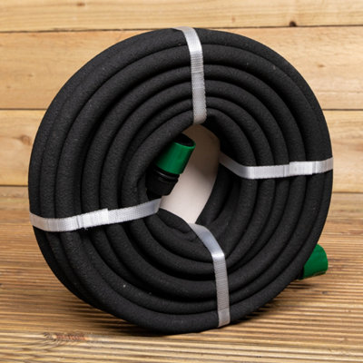15m x 12.5mm Porous Garden Soaker Hose Pipe