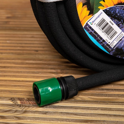 15m x 12.5mm Porous Garden Soaker Hose Pipe