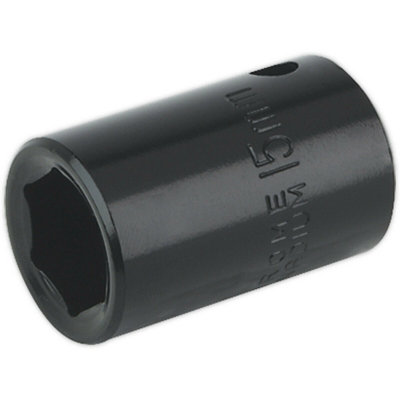 15mm Chrome Vanadium Forged Impact Socket - 1/2 Inch Drive Wrench Tool ...