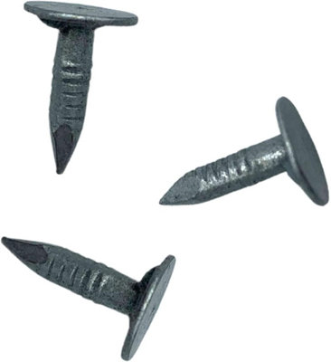 15mm Clout Nails Galvanized Zinc Plated Steel Strong & Rust Resistant ...