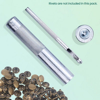 15mm Double Cap Rivets Fixing Hand Tool Set, Tubular Rivets Setting ...