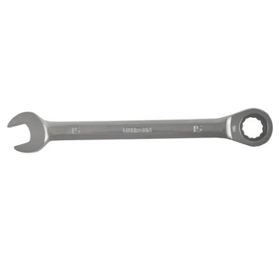 15mm Metric Ratchet Combination Spanner Wrench 72 teeth SPN32 | DIY at B&Q