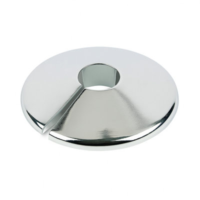 15mm Pipe Cover Plate Chrome 10 Pack - Durable Wall Flange Trim for ...