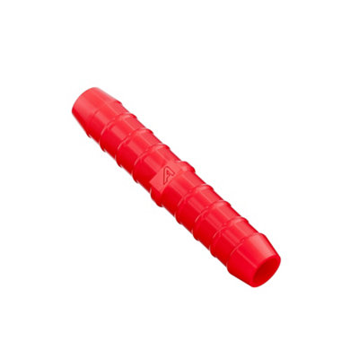 15mm Plastic Hose Connector Red Barbed Hose Connector for Garden Hoses ...