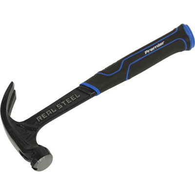 15oz Forged One-Piece Claw Hammer with Magnetic Nail Starter and ...