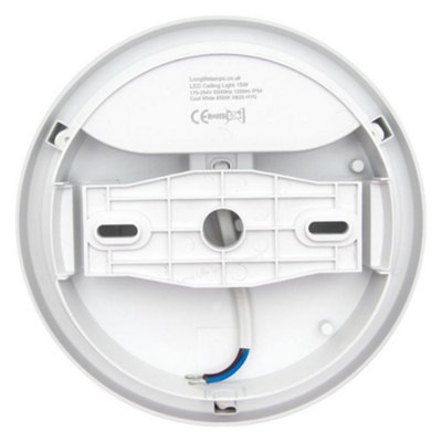 15w LED Bulkhead Round Ceiling Light Flush Mounted 6500k Cool White ...