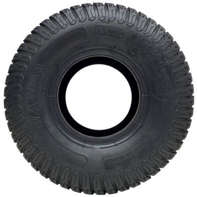 15x6.00-6 Lawnmower Tyre Grass Turf Ride On Mower Tubeless Wanda P332 ...