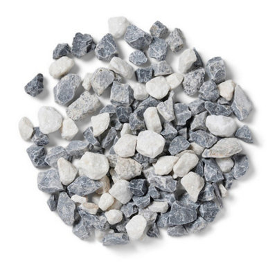 16-32mm Gravel Grey and White Chippings - Premium Aggregate Bulk Bag ...