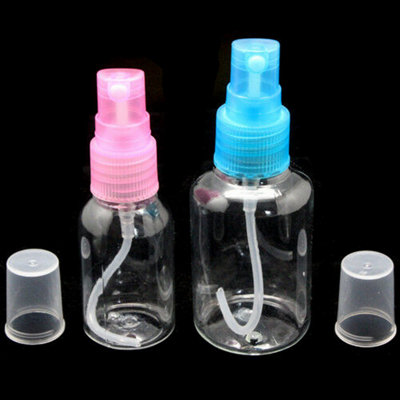 16 Clear Travel Spray Bottle-Portable-Set for Perfume pack(UD)