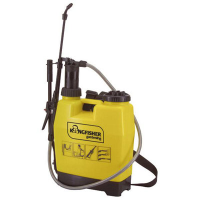 16 Litre Garden Knap sack / Back Pack Pressure Sprayer for Weeds ...