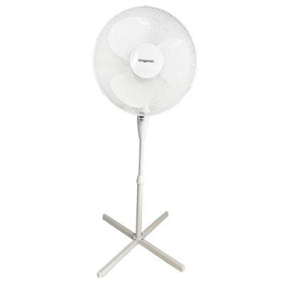 16" Pedestal Free Standing Cooling Fan Oscillating Tilting Head 3 Speed ...