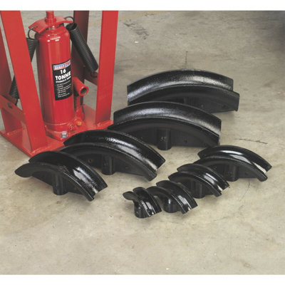 16 Tonne Hydraulic Pipe Bender for Gas & Air Pipes - Heavy Duty Floor ...