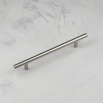 160mm Brushed Nickel Cabinet Handle Grey Kitchen Cupboard Door Drawer ...