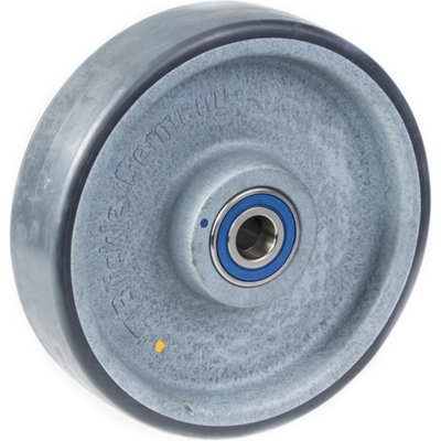 160mm wheel with grey electrically conductive thermoplastic ...