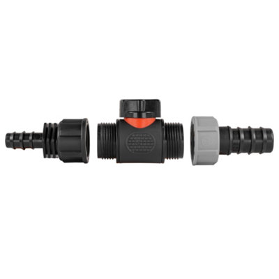 16mm BSPF Threads and In Line BSPM Valve Kit