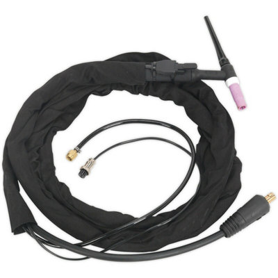 16mm Inverter TIG Welding Torch Kit with High Frequency Push Button - 2 ...