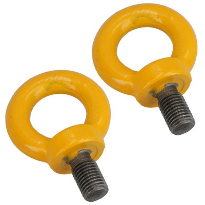 16mm Lifting Eyes Eyebolt Ring High Tensile 28mm Length 4.0 Ton ...