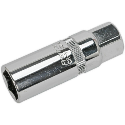 16mm Spark Plug Socket for Car Engine Maintenance - 1/2 Inch Drive Tool