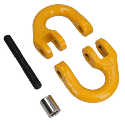 16mm Towing Lifting Component Connector Safety Tow Chain 8.0 Ton WLL 4pc