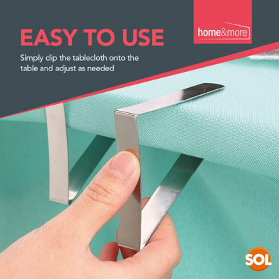 Tablecloth clips store