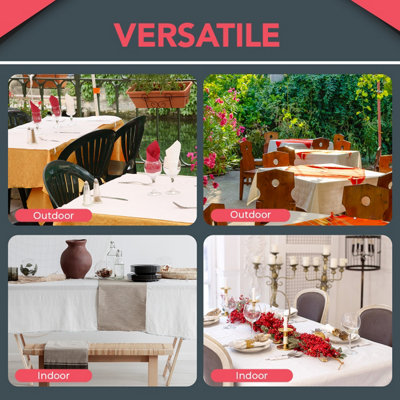 16pk Tablecloth Clips for Indoor and Outdoor Use - Keep Your Tablecloth ...