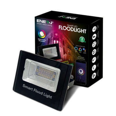 16W WIFI RGB Flood Light RGB White Warm White 16W LED Flood Ligh APP ...