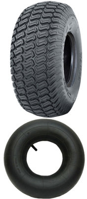 16x6.50-8 Grass Tyre & Tube Wanda P332 4ply Lawnmower Multi Turf Tire ...