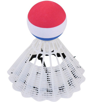 17.5 x 15cm Giant Shuttlecock - Oversized Throw & Catch Badminton ...