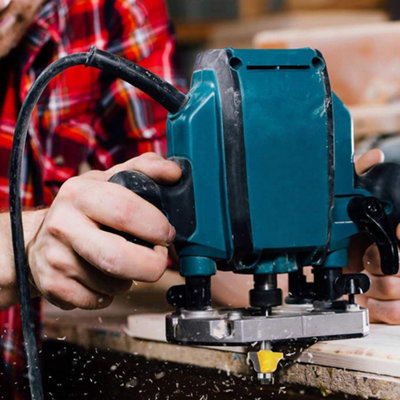 17 Piece Router Bit Set 1/4 inch Shank Tungsten Carbide Woodworking Bits