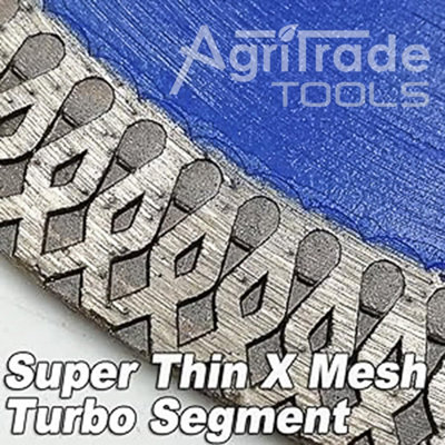 175MM X MESH TURBO SEGMENT DIAMOND CUTTING DISC HOT PRESSED BLADE FOR ...