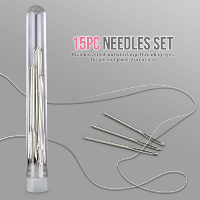 17Pc Jewellery Making Tool Kit for Bracelet, Necklace, Earring 600PC ...