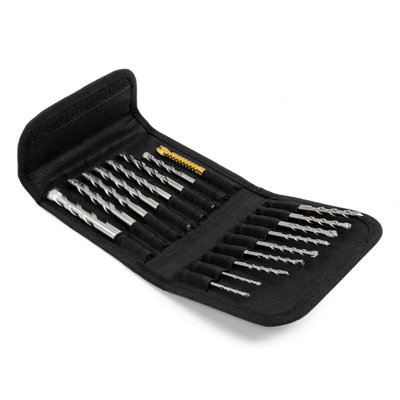 17pc Multifunction Drill Bit Set Wolf Pro Tungsten Carbide Tipped 10 ...