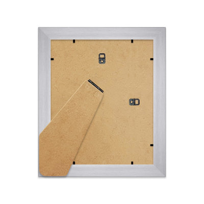 17x17" White Picture Frame - 17x17" Square Frame with 15x15" Mount for ...