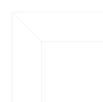 17x17" White Picture Frame - 17x17" Square Frame with 15x15" Mount for ...