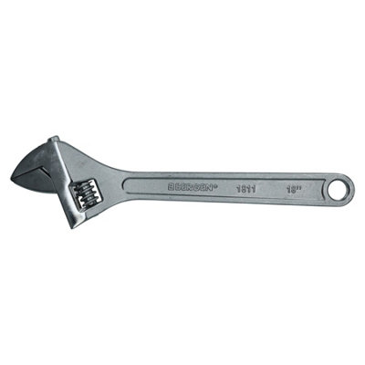 18" / 450mm Standard Adjustable Spanner Monkey Wrench Plumbers 0 - 53mm