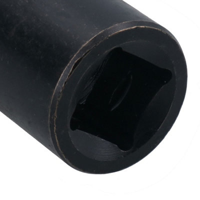 18.5mm 1/2in Drive Locking Wheel Nut Twist Socket Remover Non Slip ...
