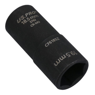 18.5MM X 19.5MM WHEEL HUB LUG NUT CAP FLIP IMPACT SOCKET REMOVER 1/2IN ...