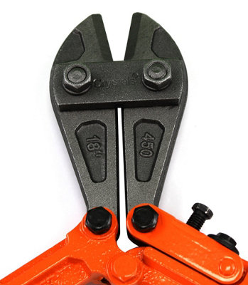 18" Cable Cutter For Carbon Steel Bolt Wire Bolt Cutter Heavy Duty Blade