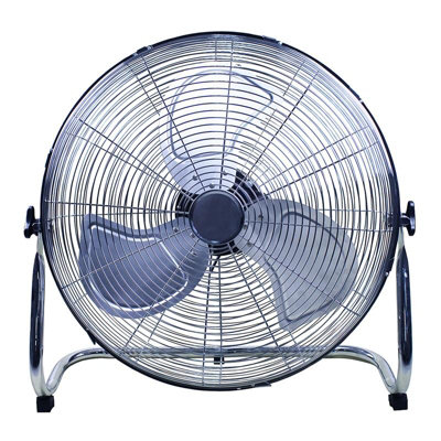 18 Inch Chrome Powerful Floor Fan