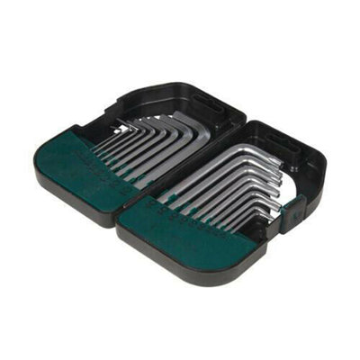 18 Piece Hex Torx Key Set Hex 1.5mm 10mm Torx T10 T50 Alan Allan Allen ...