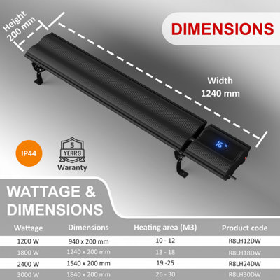 1800w-infrared-bar-heater-4ft-built-in-thermostat-wi-fi-remote