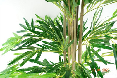 180cm (6ft) Artificial Bamboo Plants Trees Natural Green XL