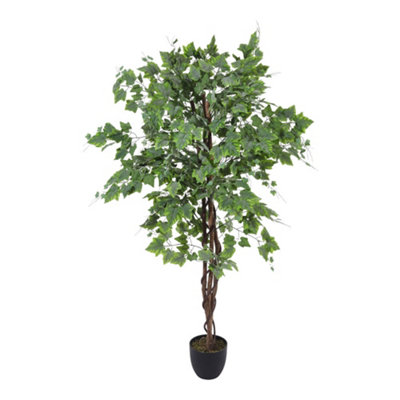 180cm H Artificial White Grape Tree, Fake Plant Pot, Imitation Tropical ...