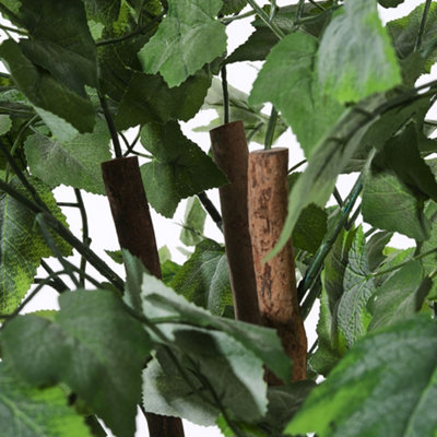 180cm H Artificial White Grape Tree, Fake Plant Pot, Imitation Tropical ...